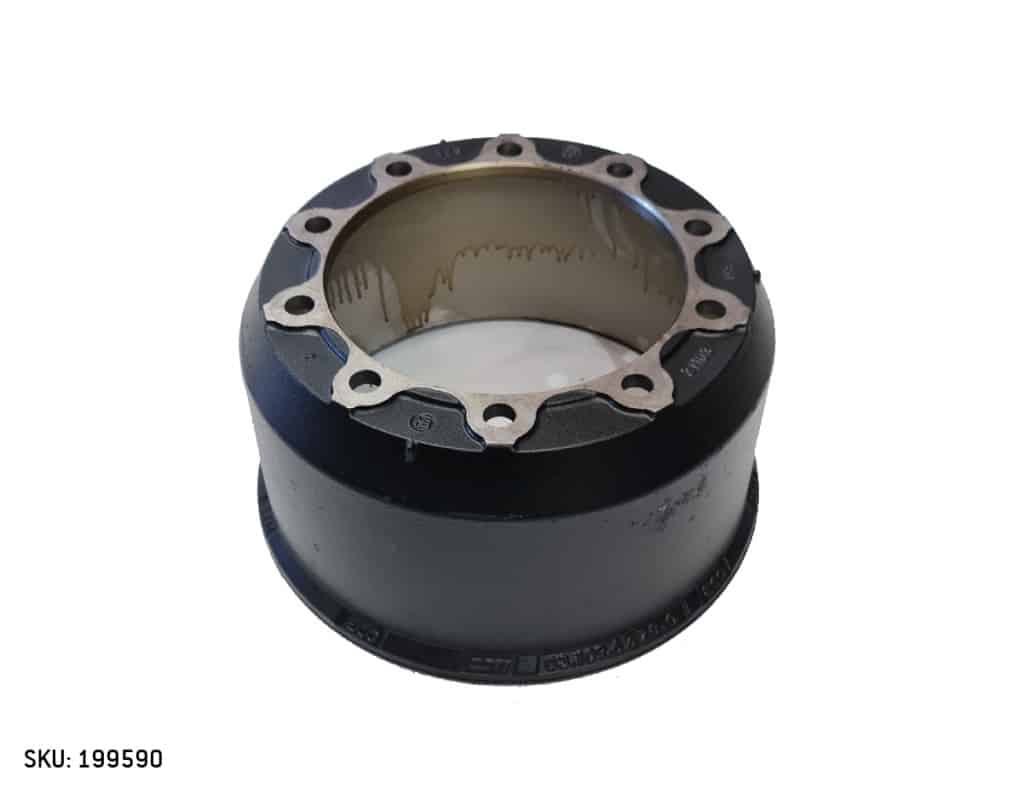 BPW 10 Stud 285 PCD Brake Drum - Trailer Parts Online - Krueger Spare ...