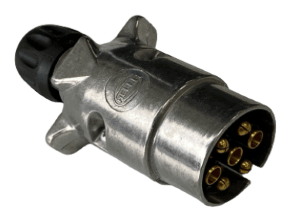 7 Pin Metal Male Trailer Plug - Trailer Parts Online - Krueger Spare ...