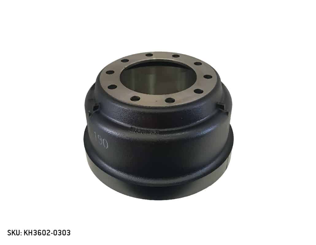 Brake Drum 10 Stud 285 PCD - Trailer Parts Online - Krueger Spare Parts ...